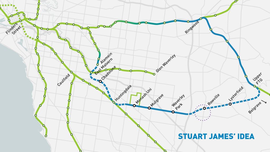 Rowville Rail – Followup – Mayor Stuart James